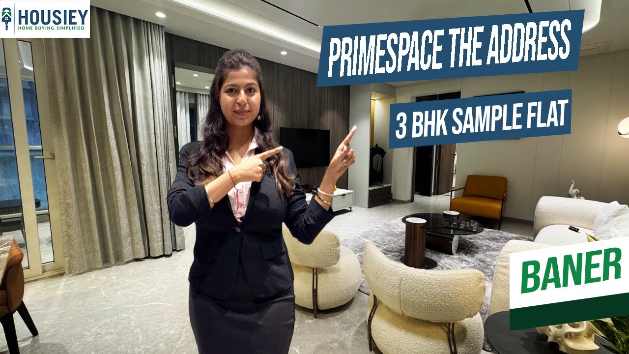 Utsav Homes The Address Pune | 3BHK Sample Flat Tour at Aundh Baner ...