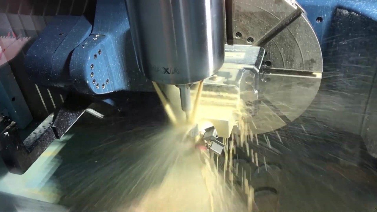 Machining Impeller, fixture 1 - slide 25.2 - YouTube