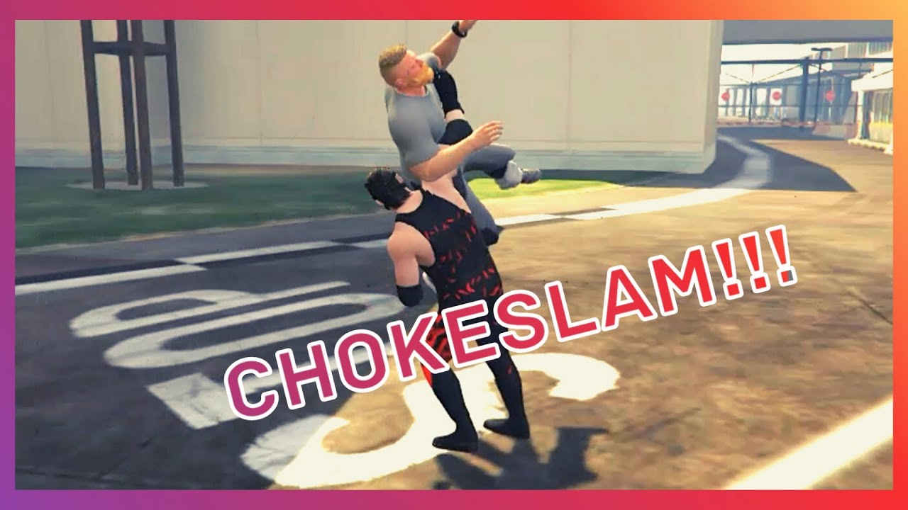 GTA 5 WWE Moves #16 (Superman Punch, Chokeslam and more) | GTA 5 WWE ...