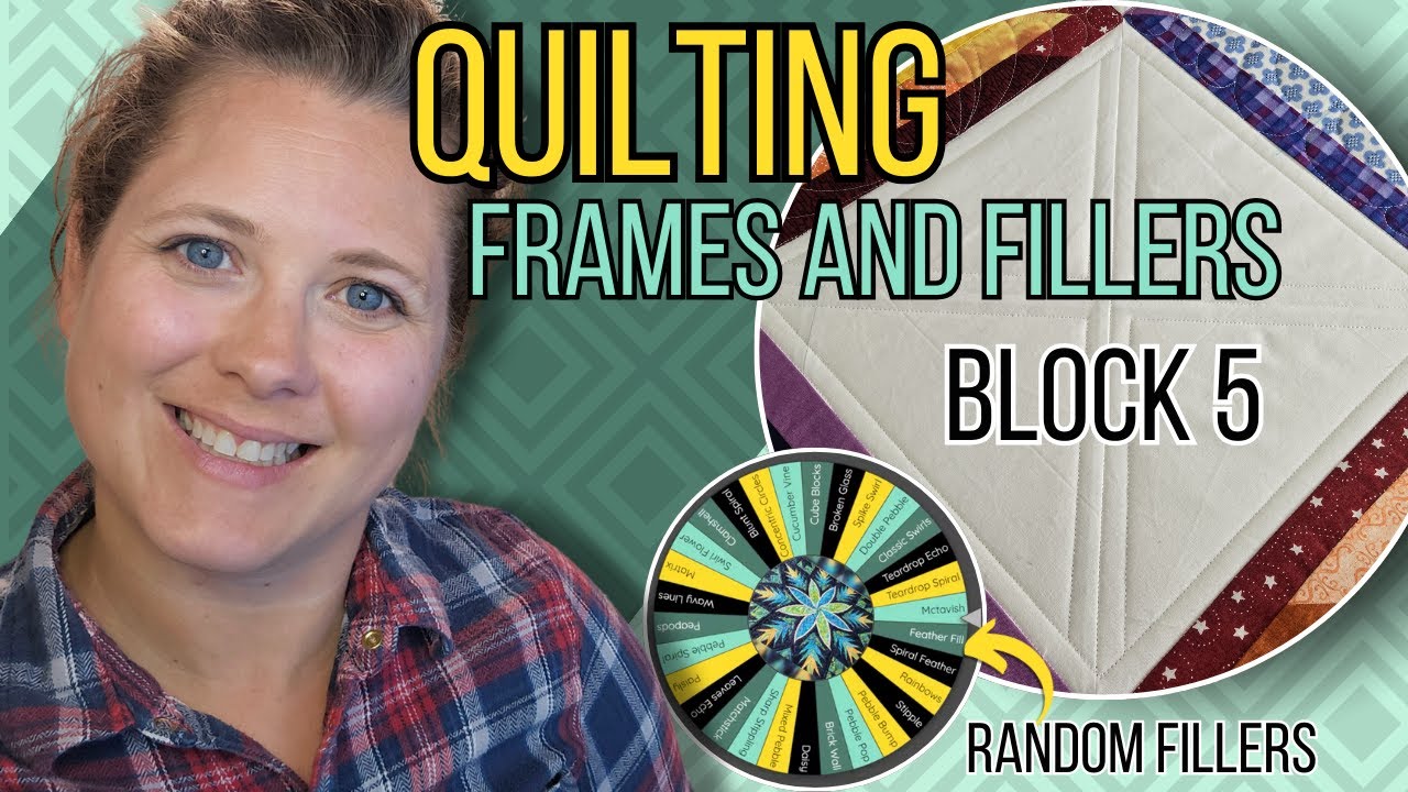 Quilting Frames and Filler Designs using Rulers and Free Motion ...