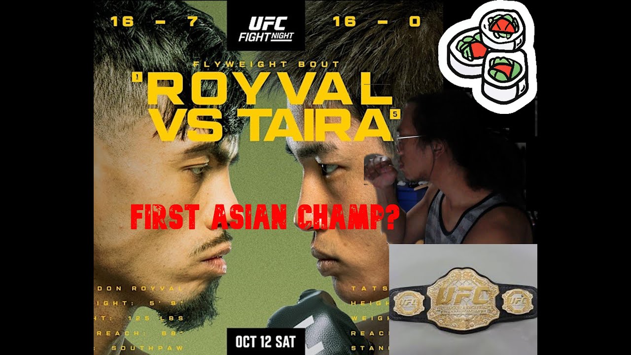UFC Fight Night Royval vs. Taira Prediction deep dive. Taira is the ...