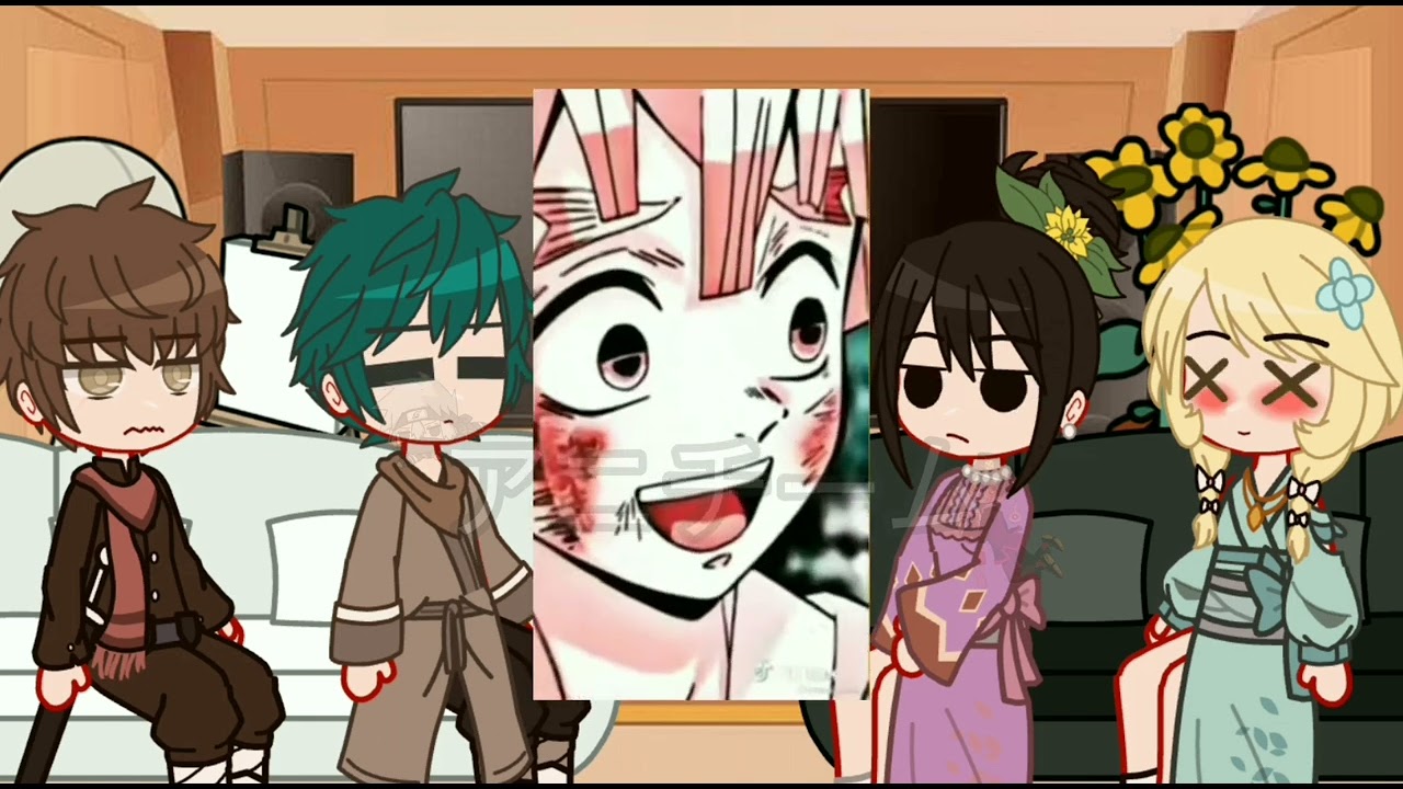 ||Zenitsu Bully's react to him||Kny||GachaClub||💗💖|| - YouTube