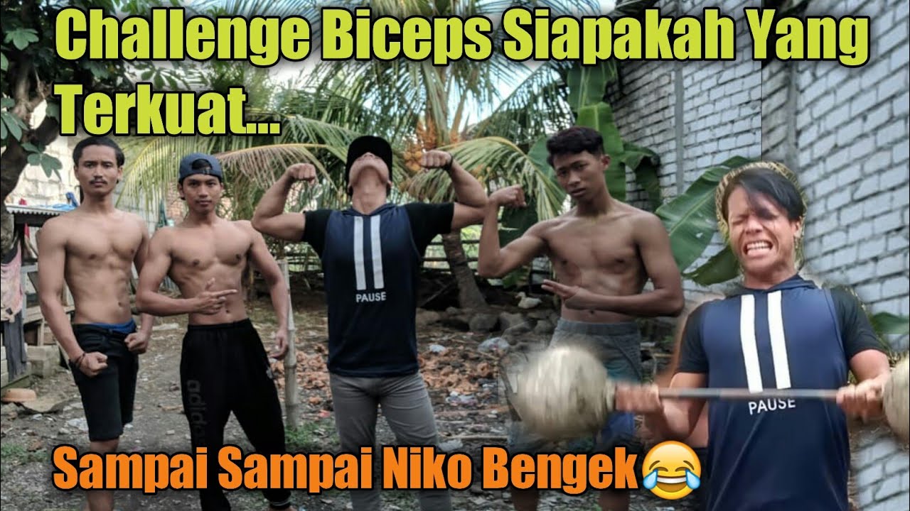 CHALLENGE OTOT BICEPS REPETISI PALING BANYAK DI ANTARA KITA - YouTube