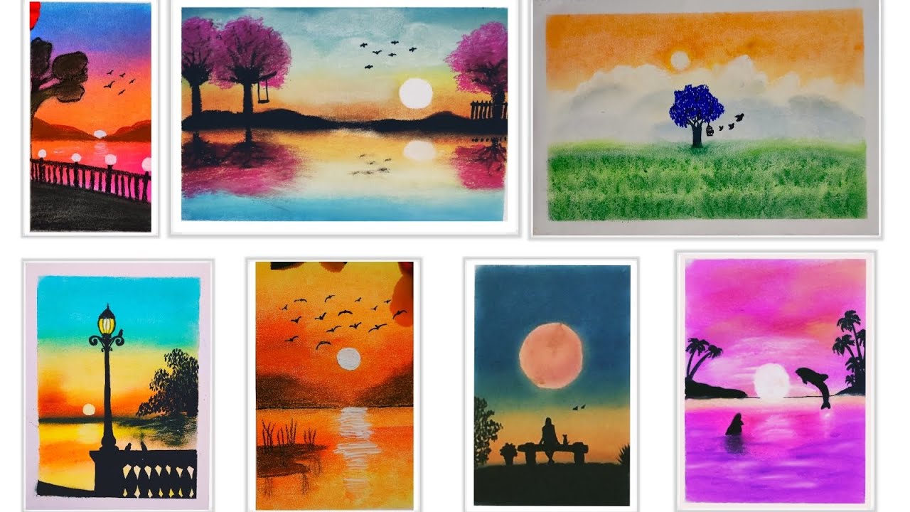 Easy Paintings for beginners/Softpastels paintings/Drawing #art # ...
