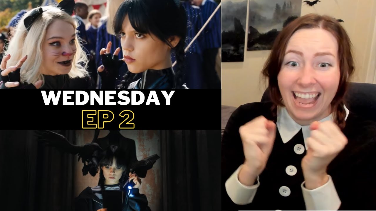 Wednesday Episode 2 Reaction Woe is the Loneliest Number & Review - YouTube