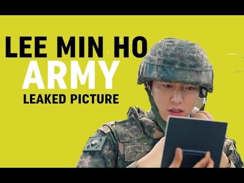 BREAKING NEWS Lee Min Ho ARMY TRAINING PICTURE Leaked 100817 이민호