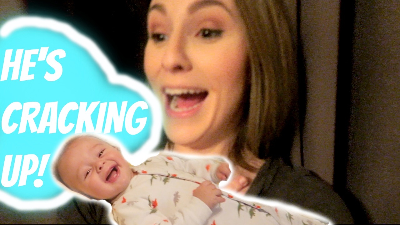 CUTEST BABY CRACKING UP! - YouTube