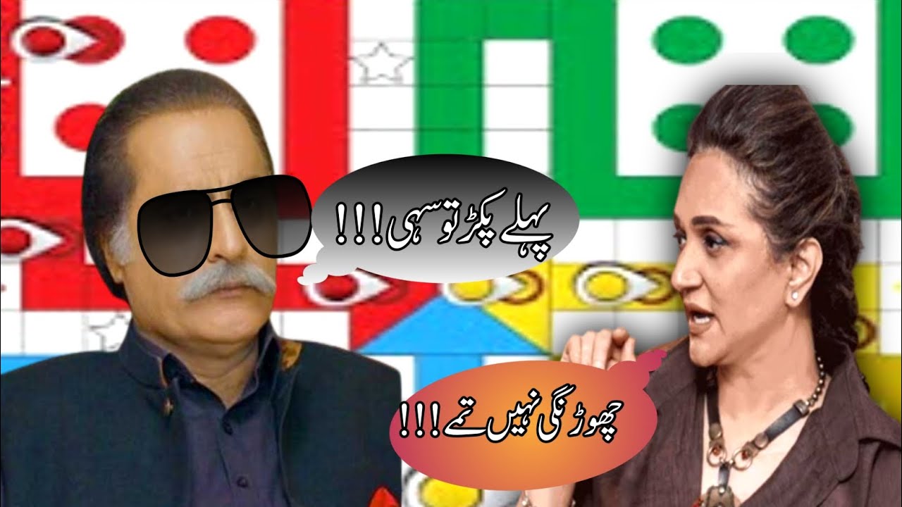 funny ludo game 2 player | tere bin Pakistani drama cast | Mehmood ...