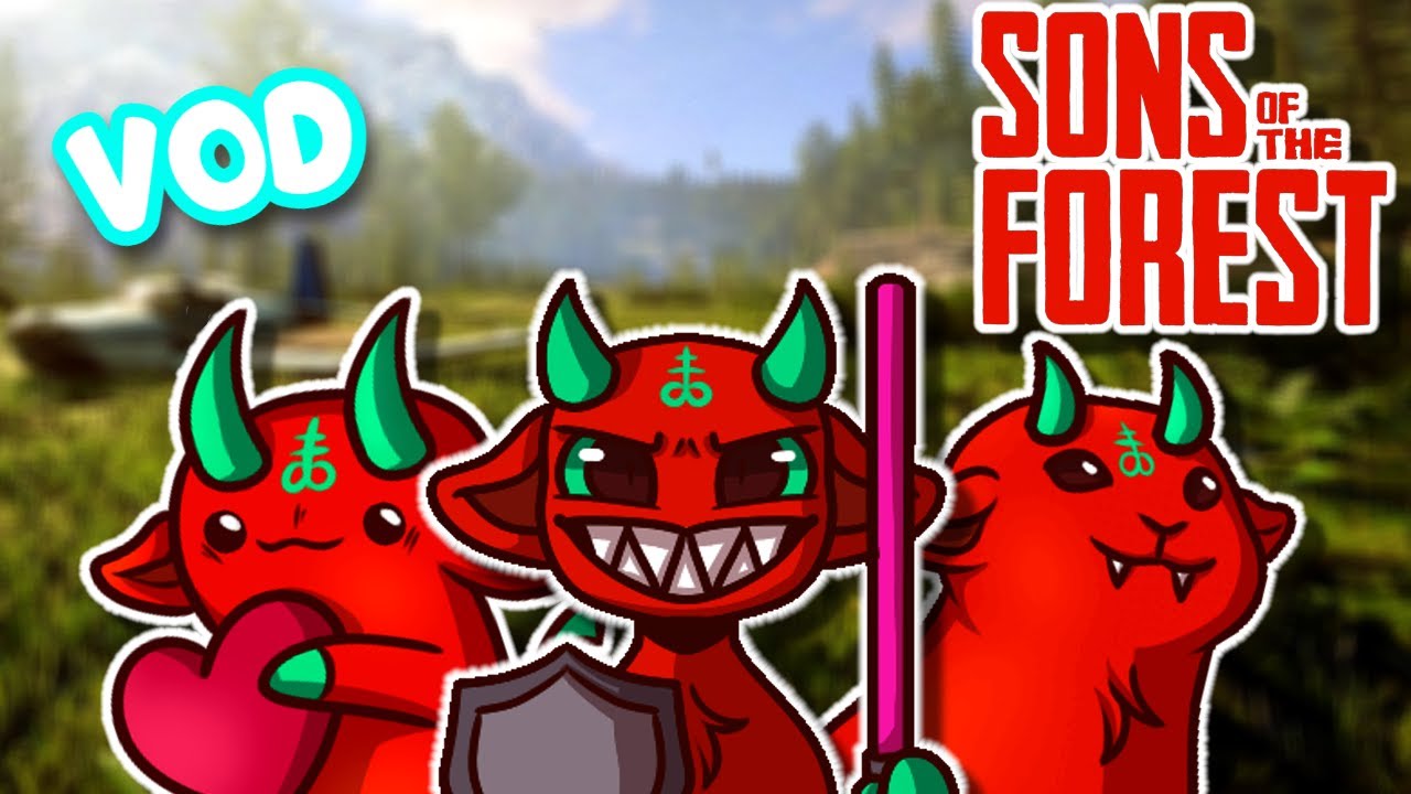 Salt Squad Survives | Sons of the Forest (VOD 1) - YouTube
