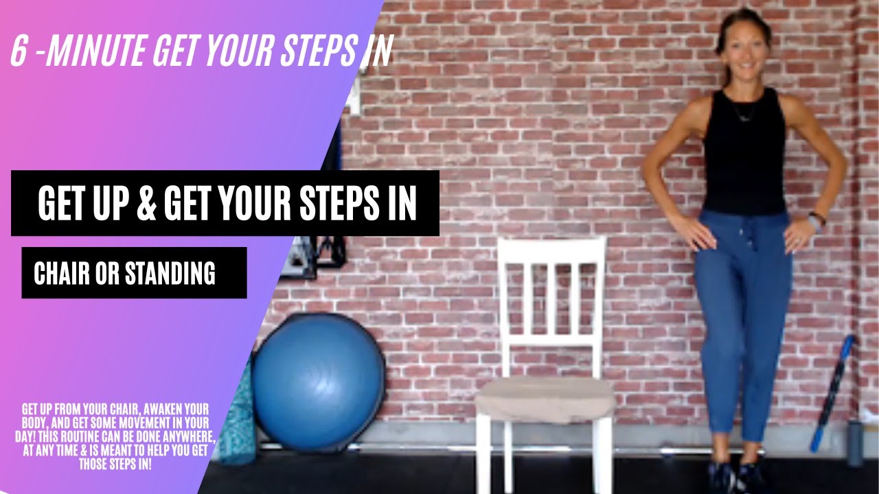 Get Up Your Steps In! - YouTube