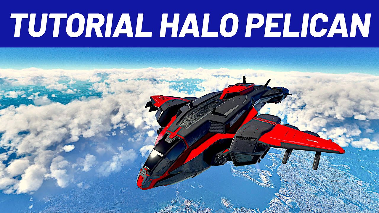 TUTORIAL do HALO PELICAN no FLIGHT SIMULATOR 2020 🧑‍🚀 - YouTube