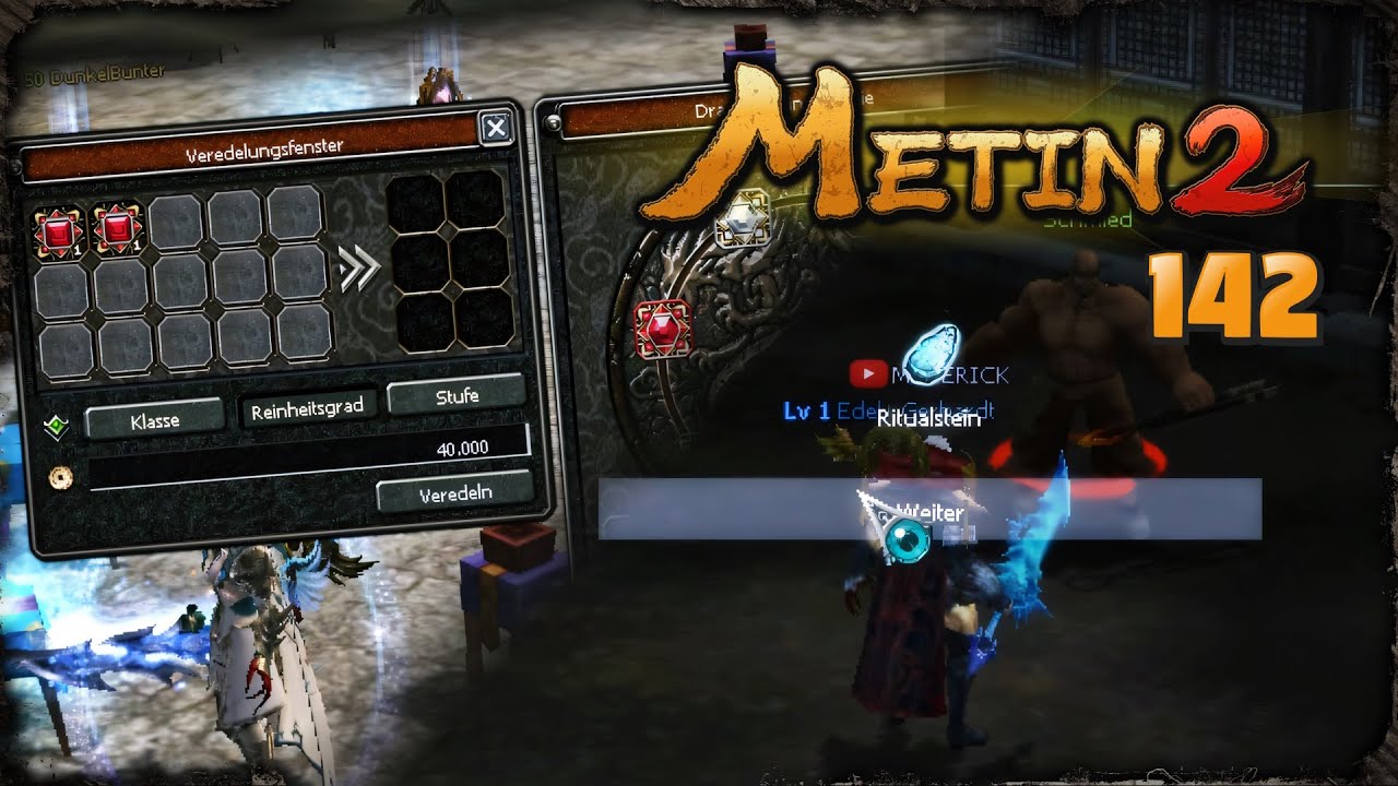 Metin2 DE [142] - Brilli Rubin uppen & Ritualsteine farmen - YouTube