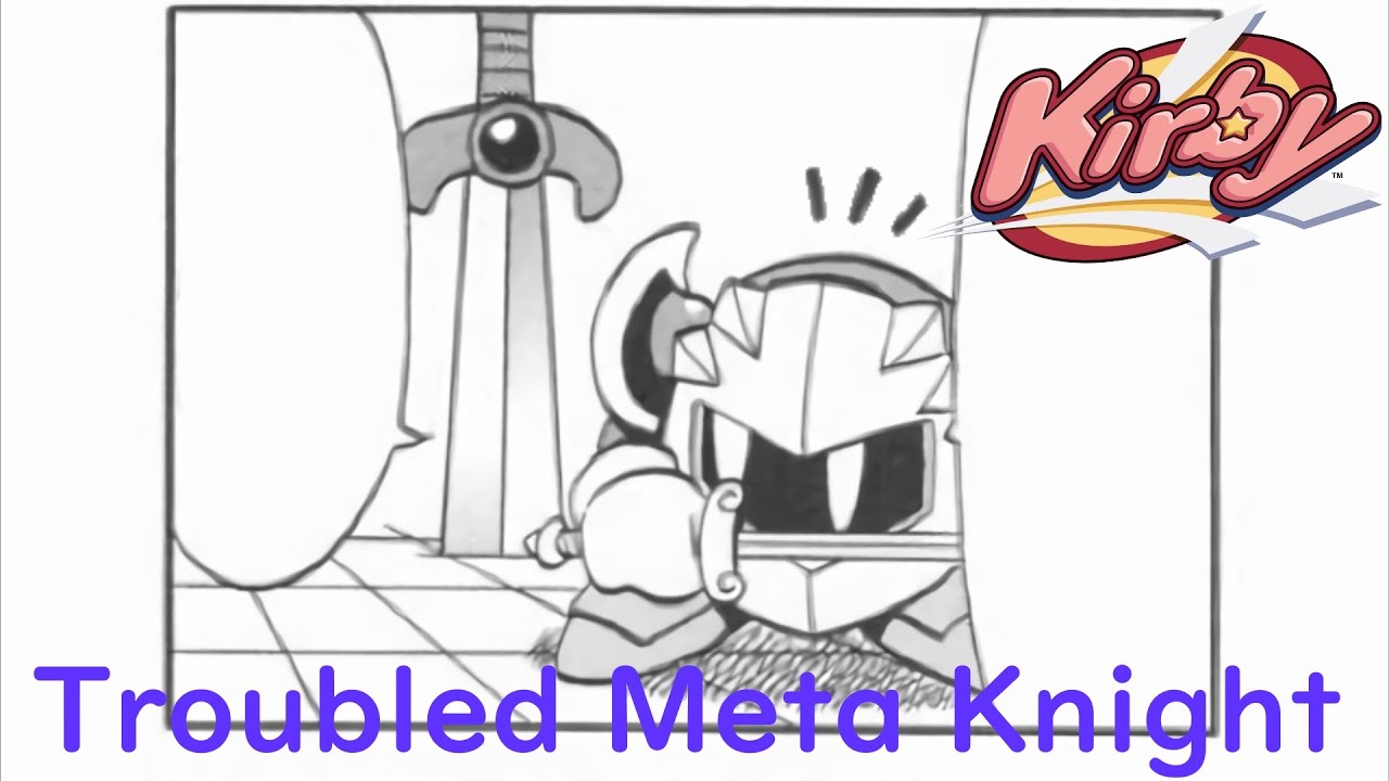 [COMIC DUB] Kirby - Troubled Meta Knight - YouTube