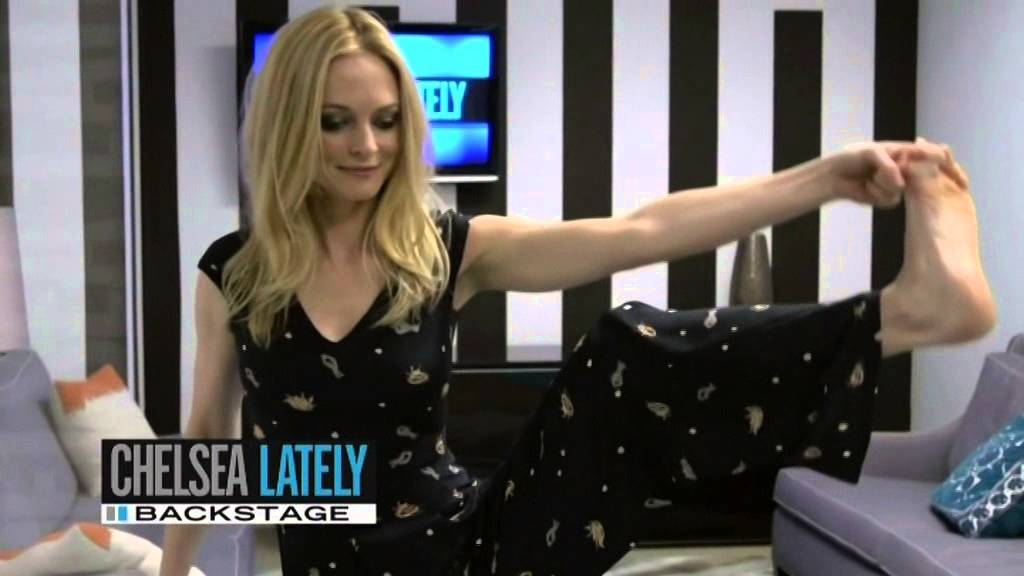 heather graham feet sole - YouTube