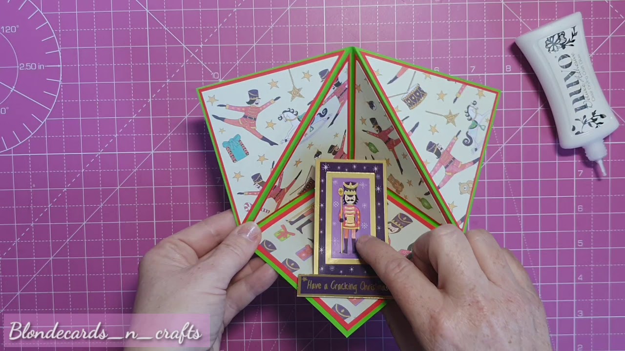 Corner Easel Card | 2019 | Blondecards_n_crafts - YouTube