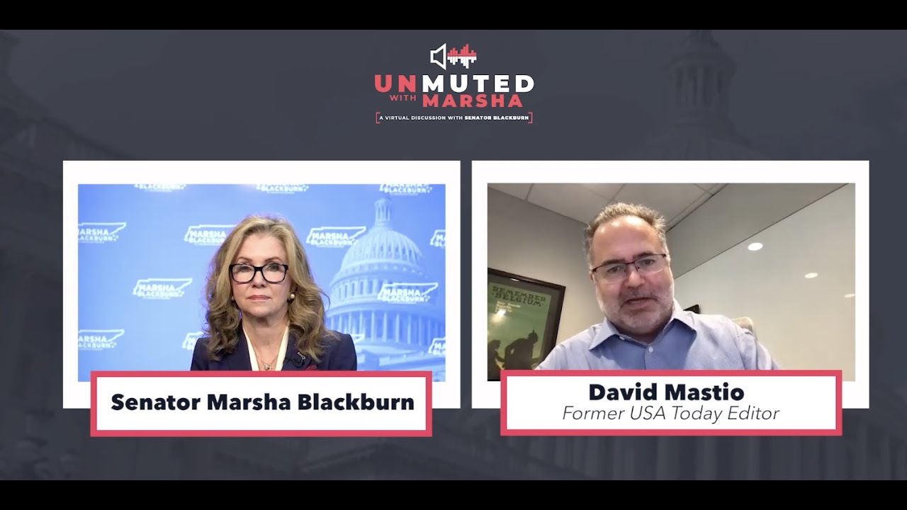 David Mastio To Sen. Blackburn: Centrist Journalists Are Being Replaced ...