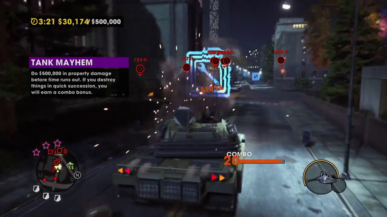 Saints Row®: The Third™ Remastered - Tank Mayhem Side Activity 5 - YouTube