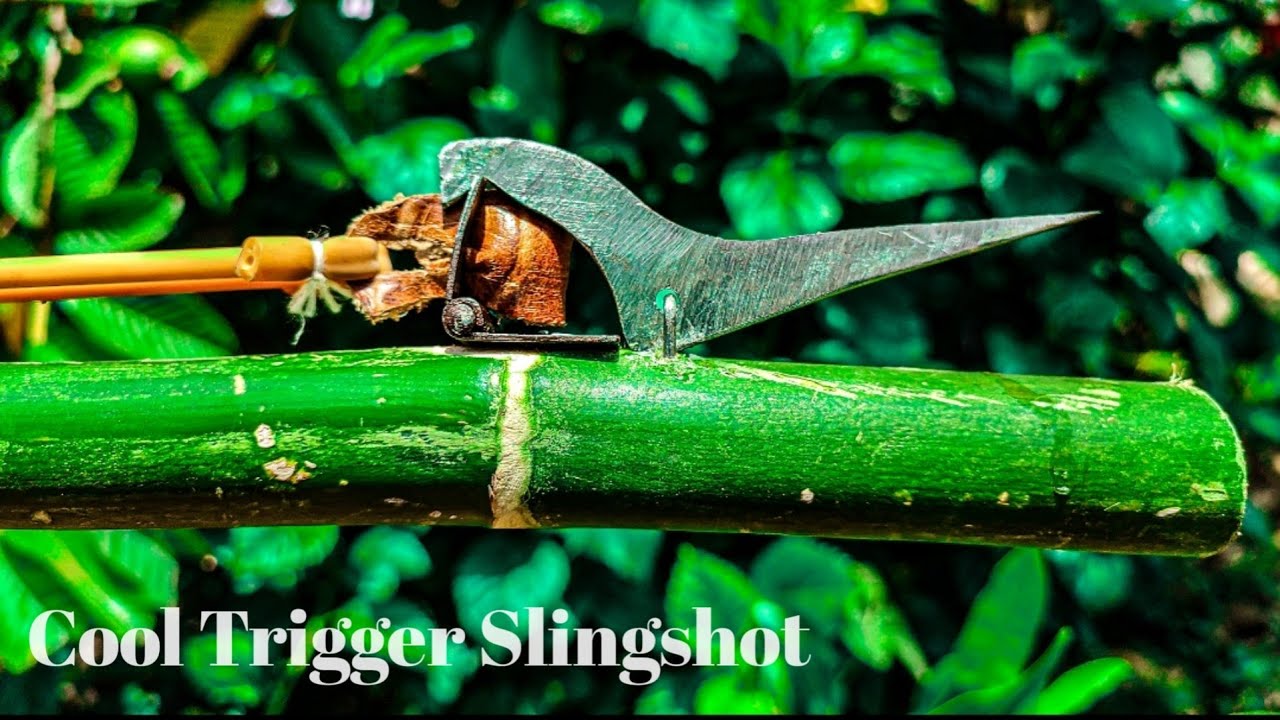 DIY Cool Trigger Slingshot || How To Make Cool Sligshot | Simple ...