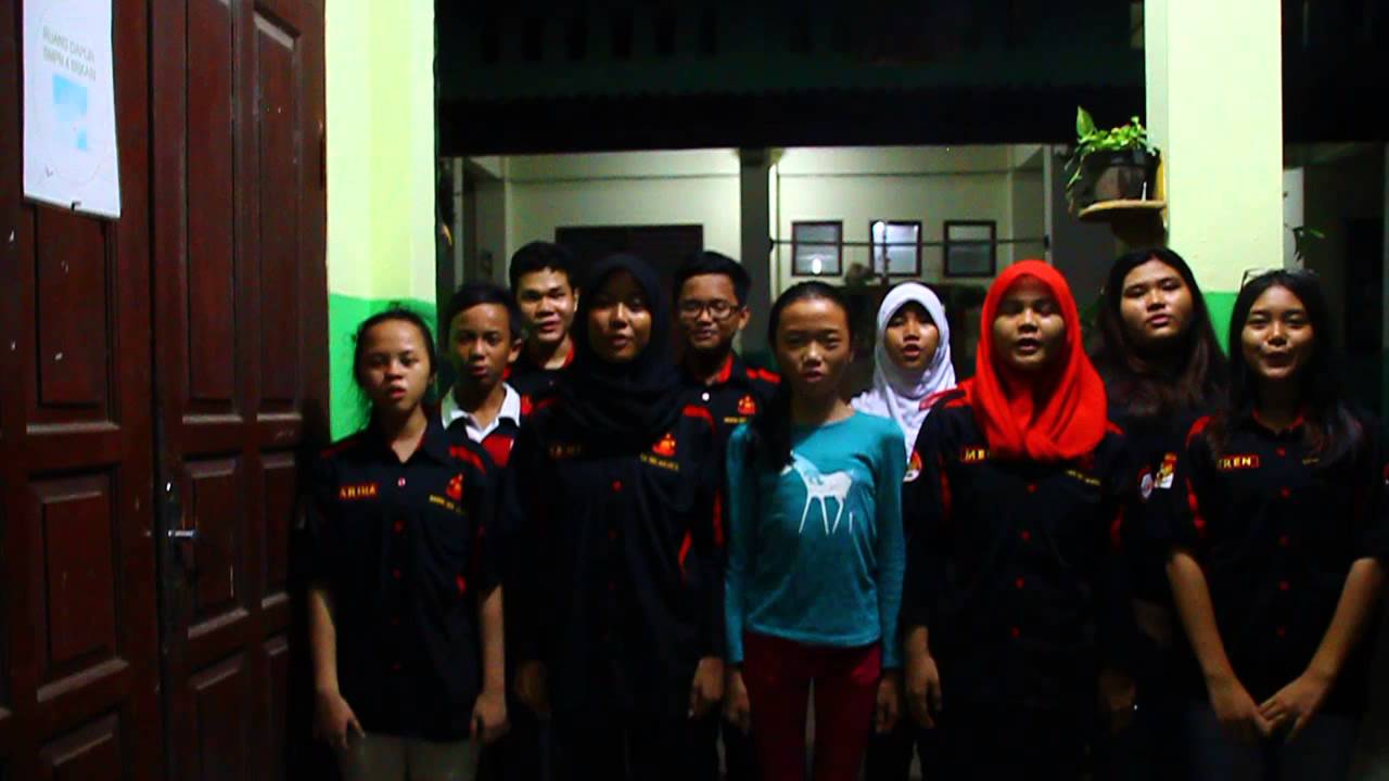 Dukungan Jambore Dunia 2015 oleh SMPN 195 Jakarta - YouTube