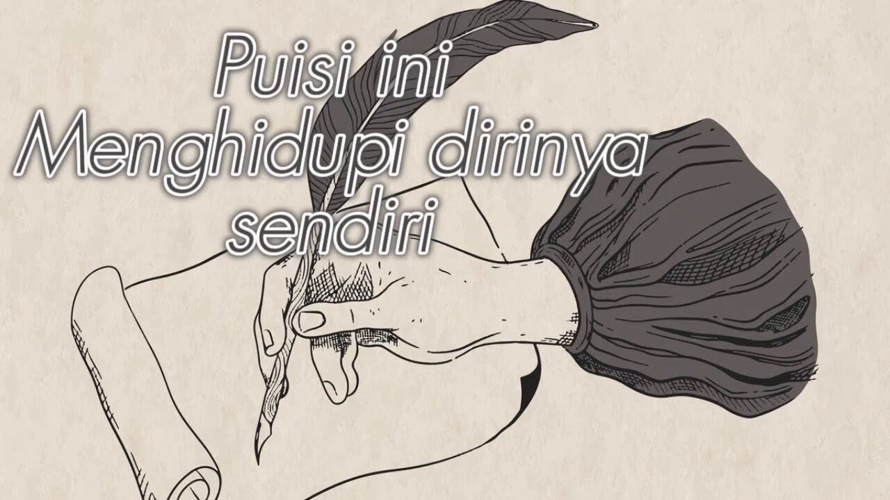 Puisi ini melahirkan dirinya sendiri - YouTube