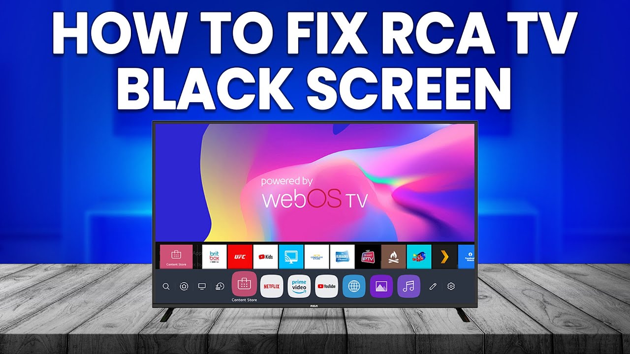 How To Fix RCA TV Black Screen (How To Troubleshoot RCA TV Black Screen ...