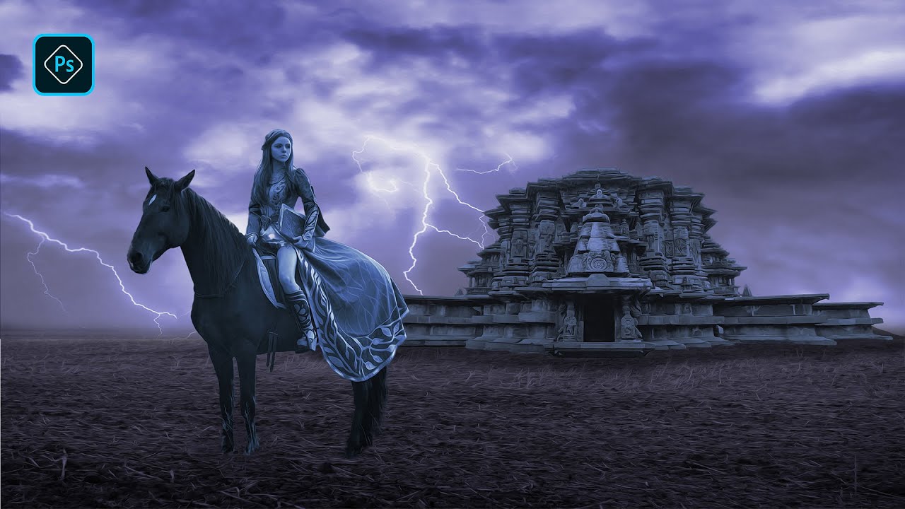 Temple Photoshop Manipulation - YouTube
