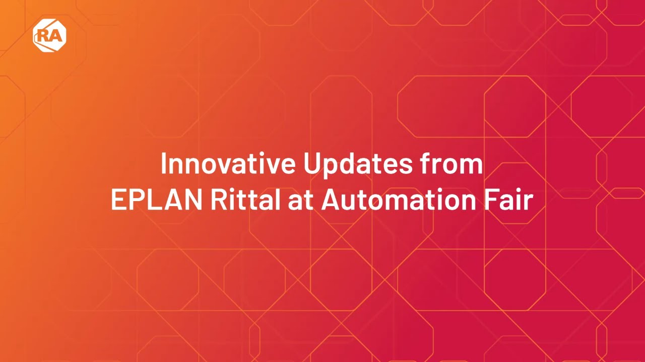 Innovative Updates from EPLAN Rittal at Automation Fair - YouTube