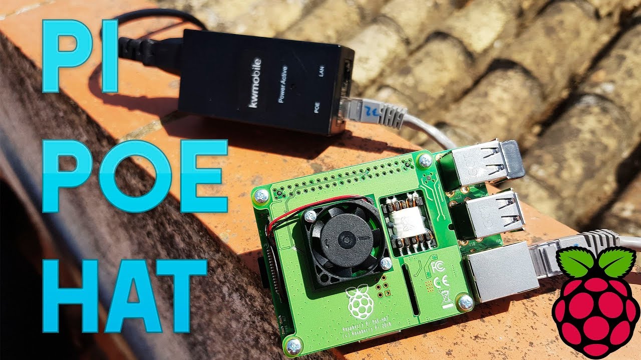 RASPBERRY PI POE HAT | ¿Qué es? ¿Cómo funciona? - YouTube