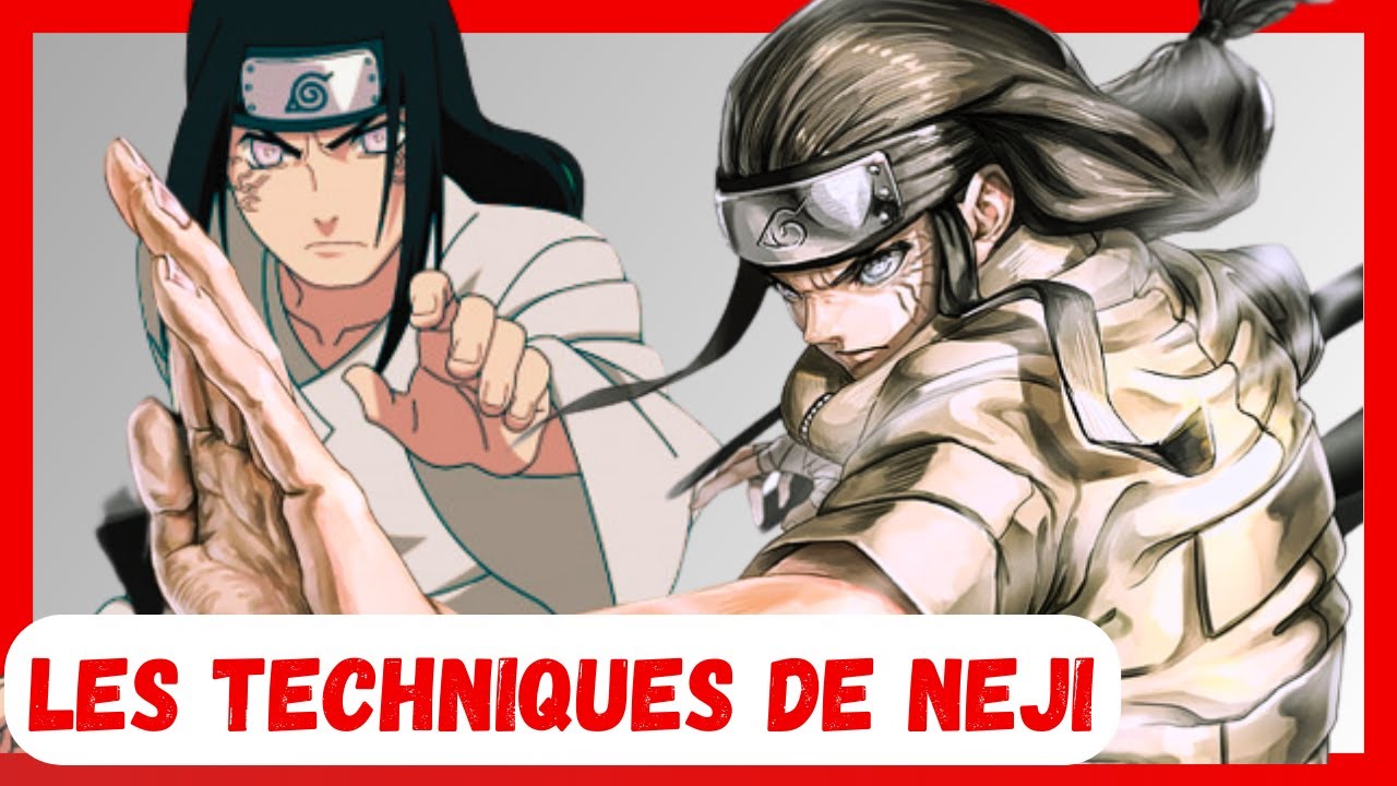 Toutes les techniques de Neji Hyûga ( JUTSU ) ( Dôjutsu ) - YouTube