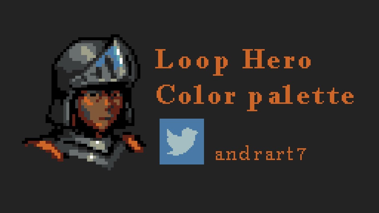 Loop Hero Color Palette Experiment - Pixel Art Speedpainting - YouTube