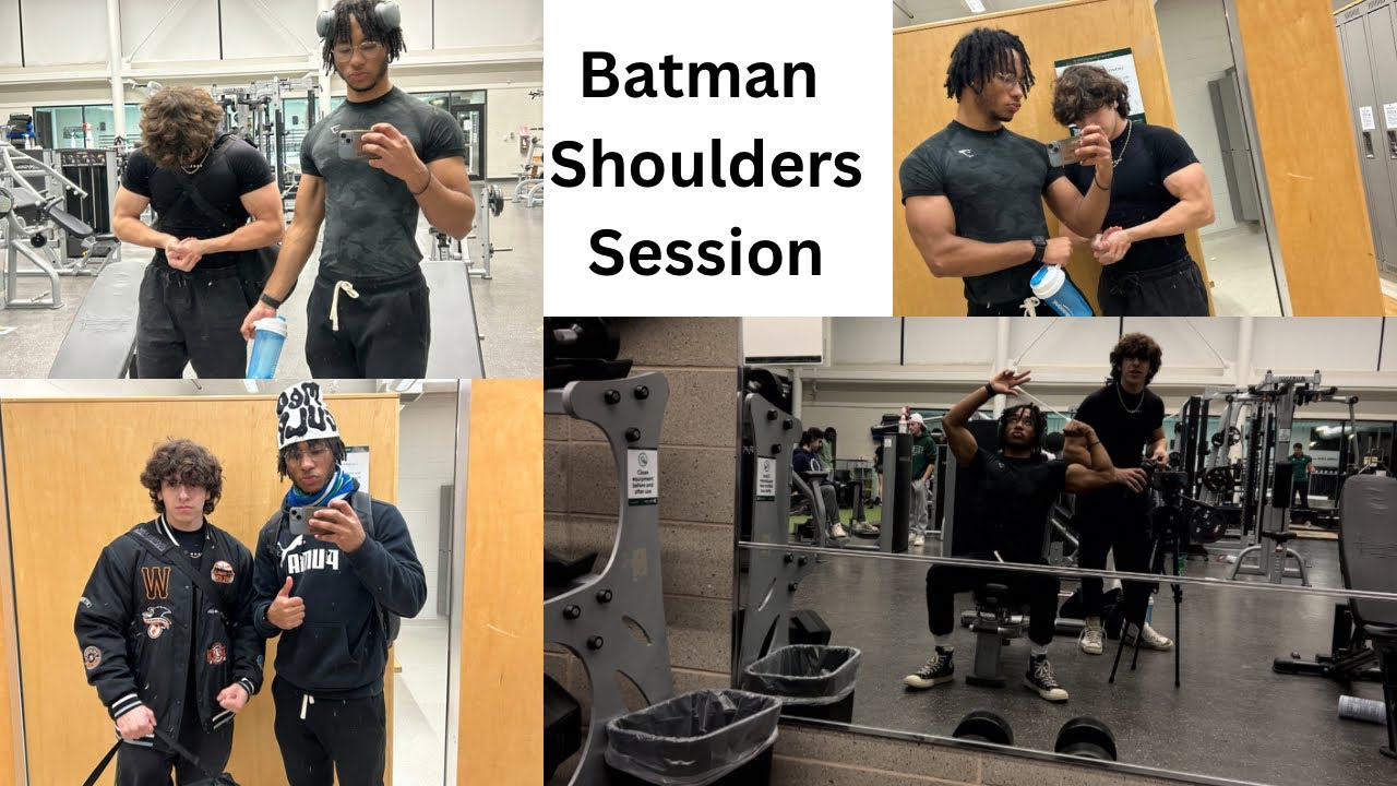 Becoming Batman (Shoulder session with Alex) - YouTube