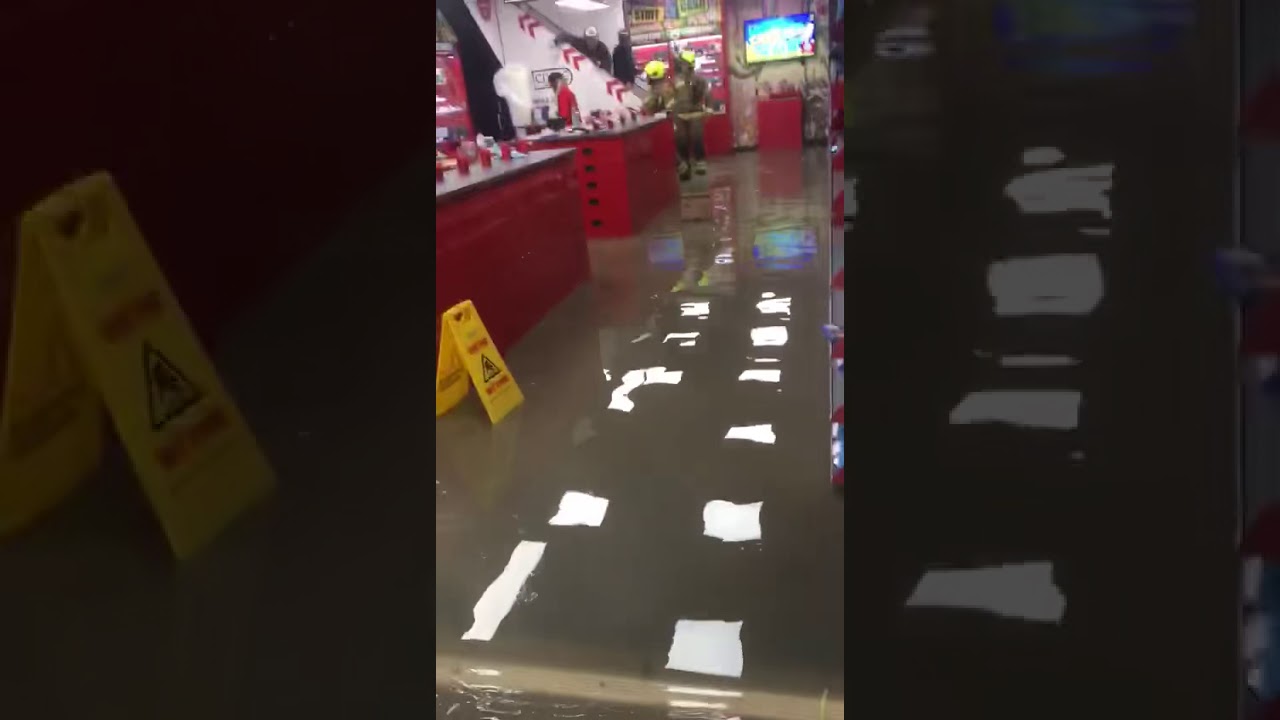 Harrow CeX flooded - YouTube