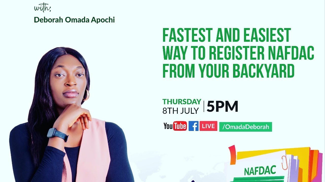 Easiest and Fastest Way To Register NAFDAC From Your Backyard - YouTube