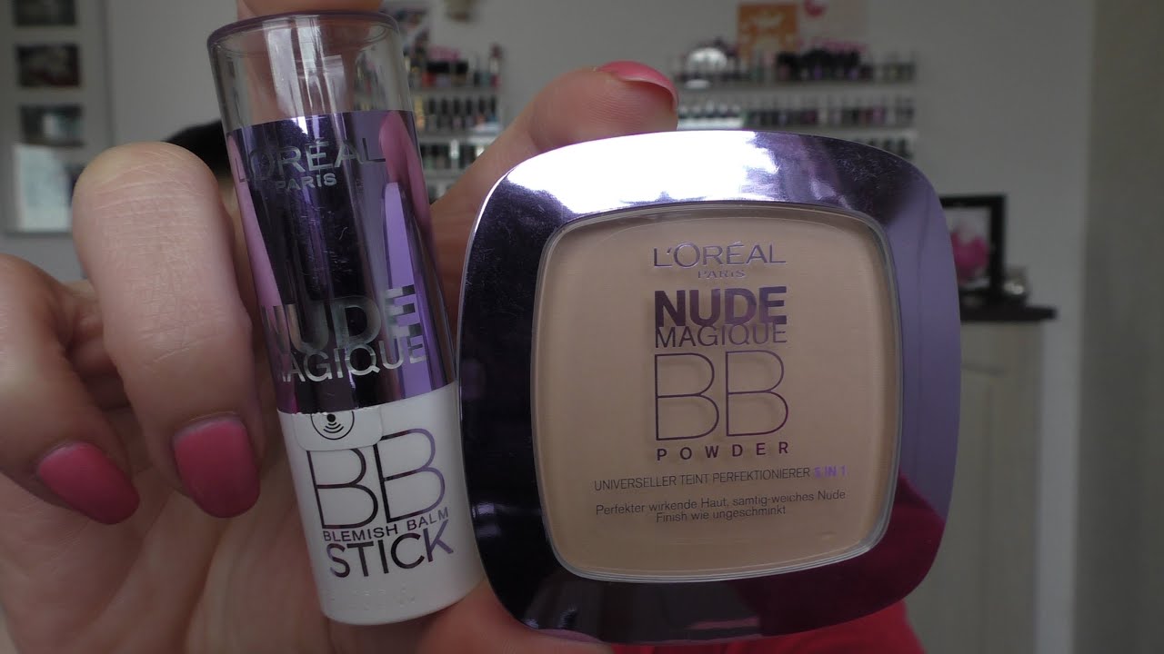 Loreal BB - Stick und BB - Powder im Einsatz :) - YouTube