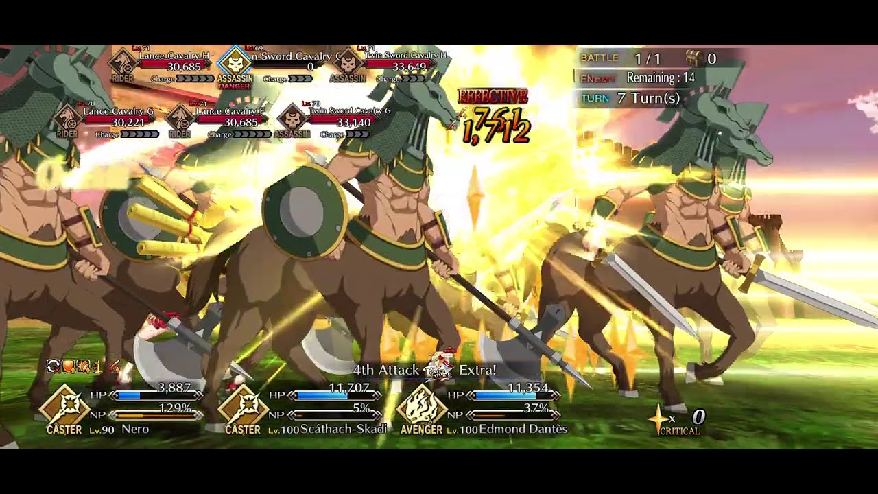 Fate/Grand Order: Defensive Battle Day 4 - Cavalry - YouTube