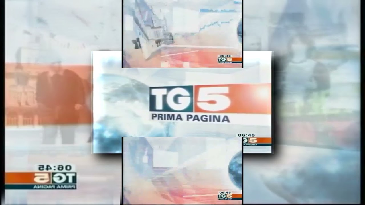 (YTPMV) Sigla TG5 Prima Pagina 2010 Scan - YouTube
