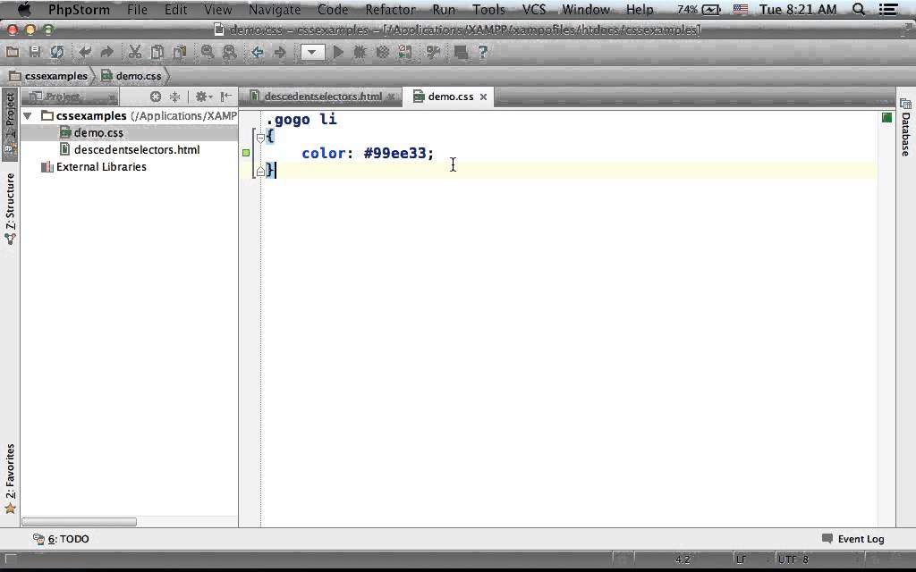 Descendant Selectors in CSS - YouTube