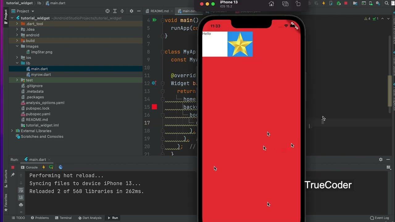 How to Create Custom Widget in Flutter | Android Studio | Flutter ...