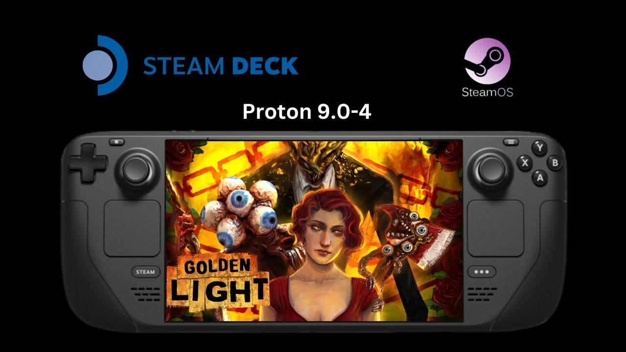 Golden Light - Steam Deck Gameplay | Surreal Roguelike Horror - YouTube