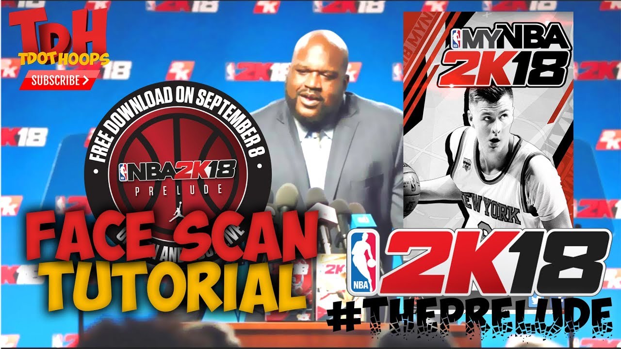 NBA 2K18 Face Scan Tutorial!! - YouTube