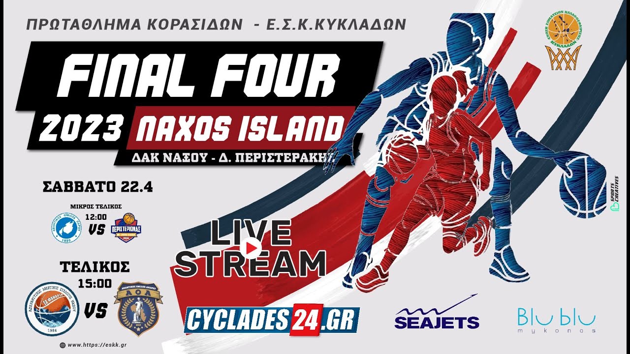 ΑΠΑΣ Νάξου - ΑΟ Άνδρου (Μεγάλος Τελικός | Final4 Κορασίδων) - YouTube