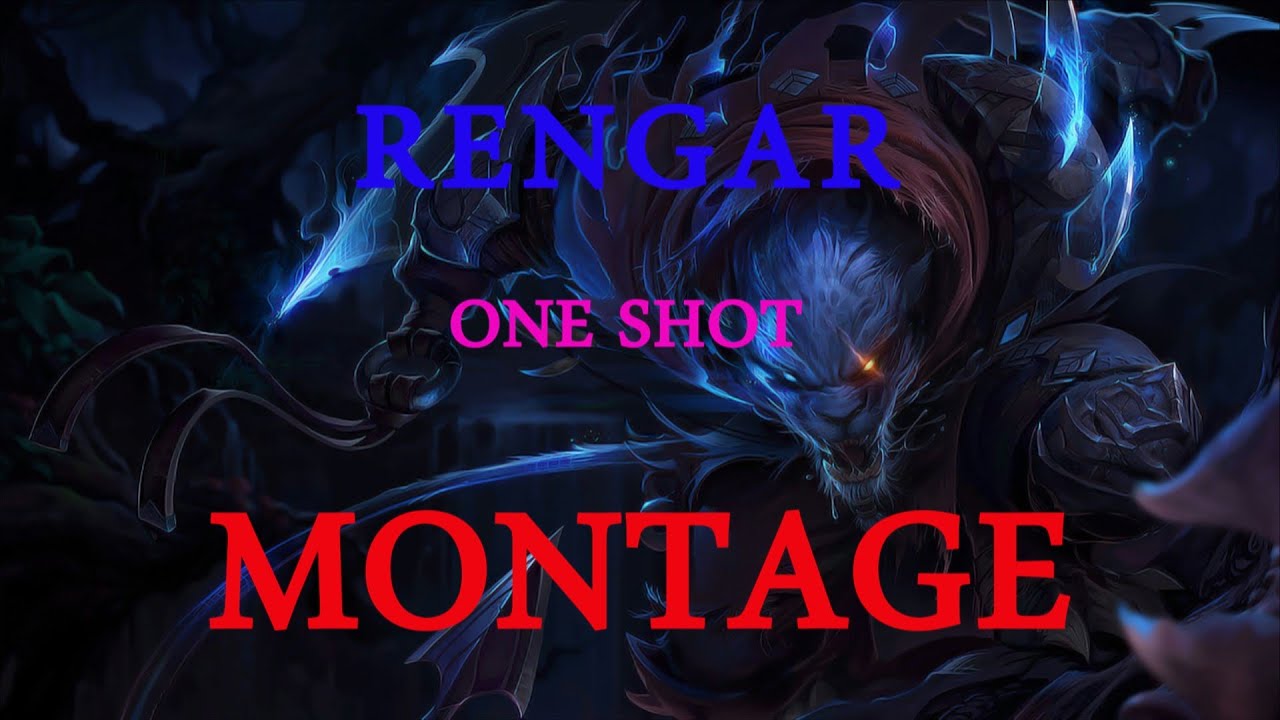 Rengar One Shot Montage #2 - Every Champion Montage - YouTube