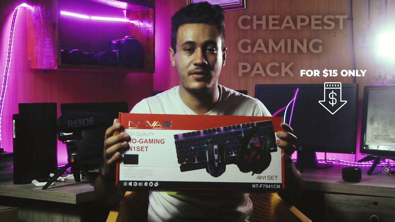 The Cheapest gaming pack ever - NOVA GAMING PACK - INBOXING & REVIEW ...