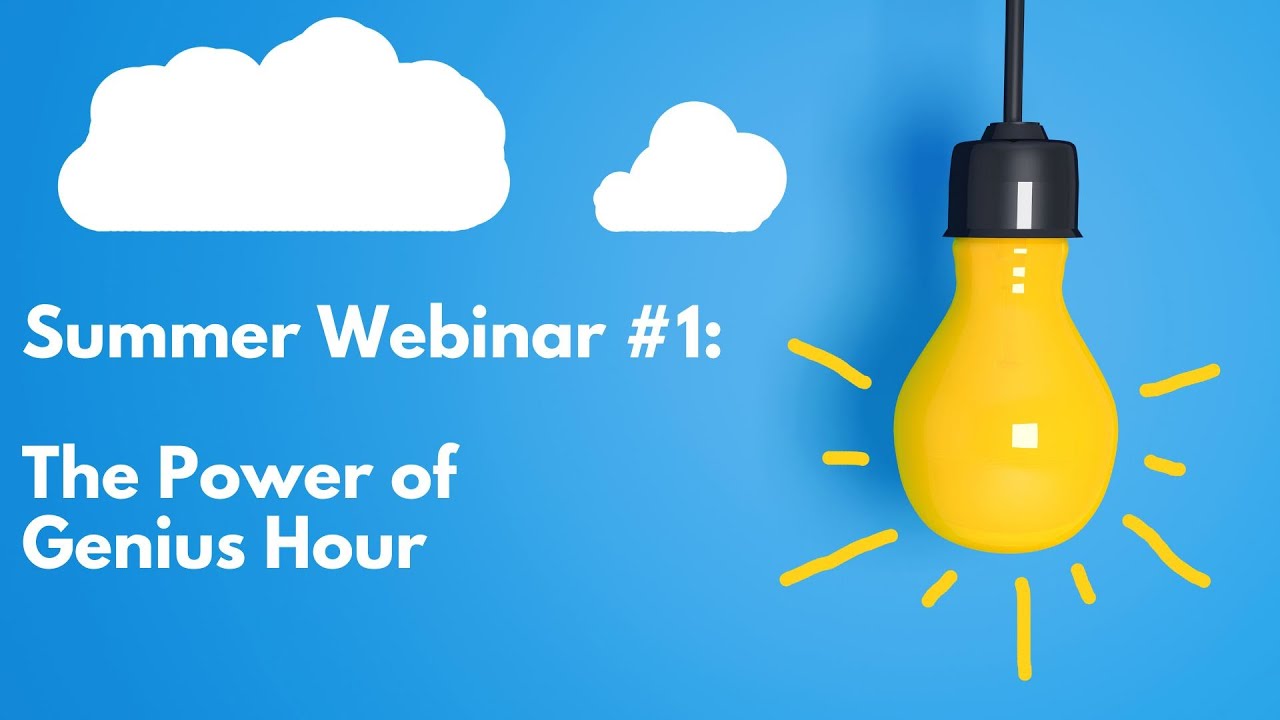 The Power of Genius Hour: Utilizing Passion Projects to Identify and ...