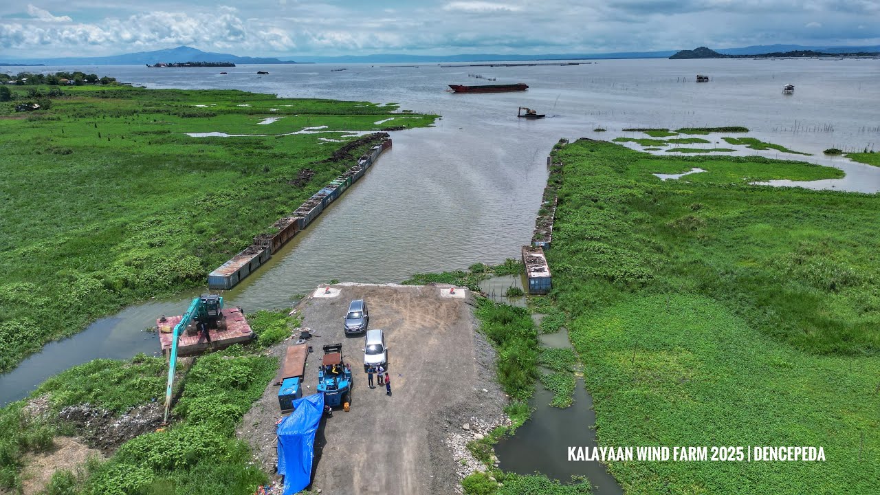 WIND TURBINE from Batangas International Port to Kalayaan, Laguna ...