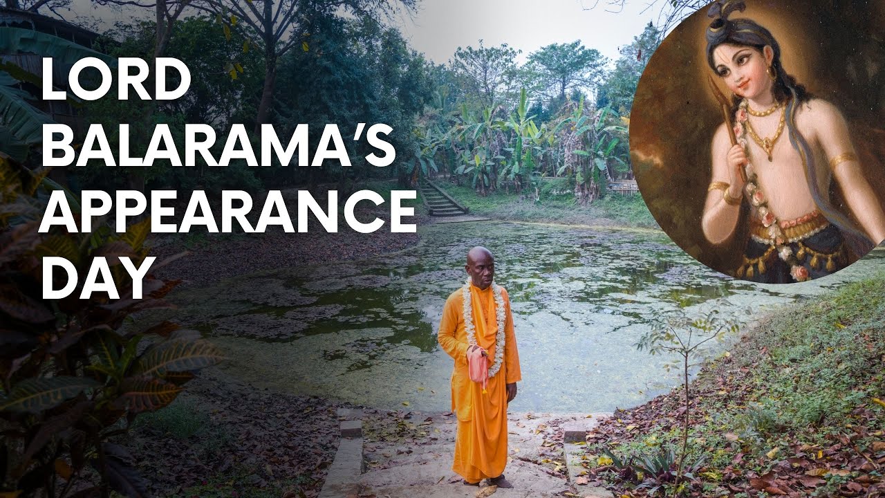 H.H. Bhakti Vasudeva Swami - Lord Balarama’s Appearance Day - YouTube