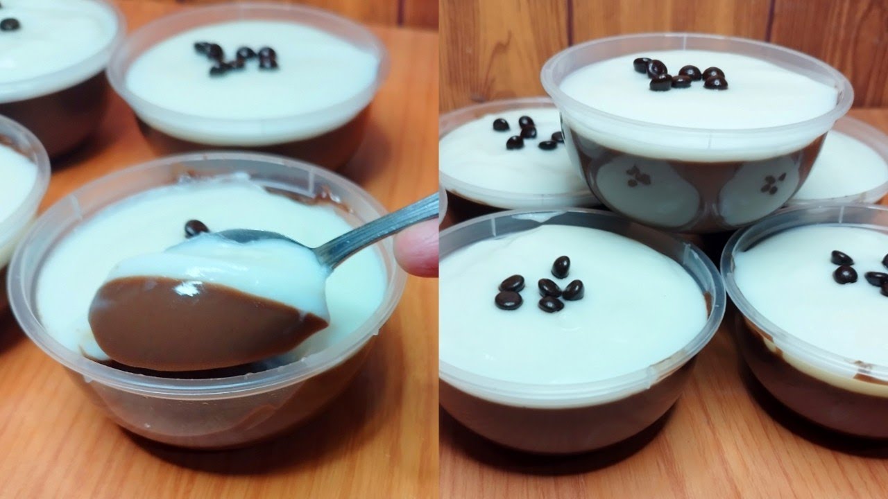 PUDING COKLAT VLA VANILA - Puding Coklat Siti Nafingah - YouTube