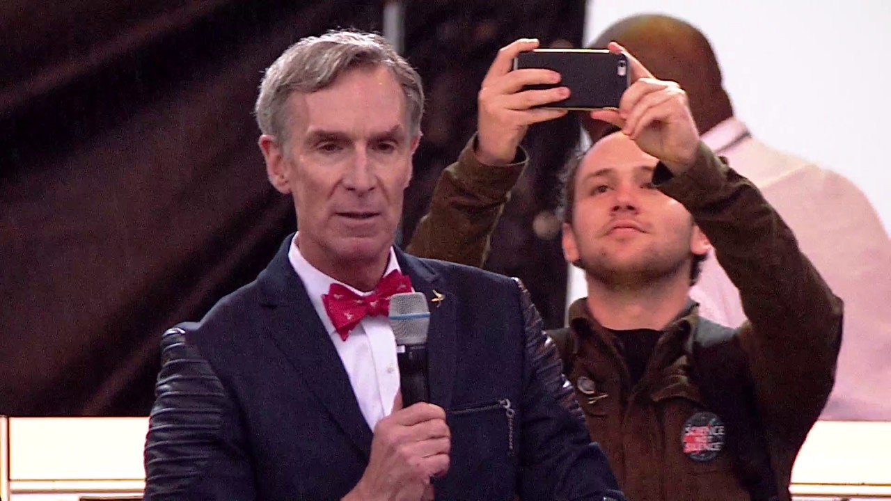March for Science Earth Day 2017 Speaker - Bill Nye - YouTube