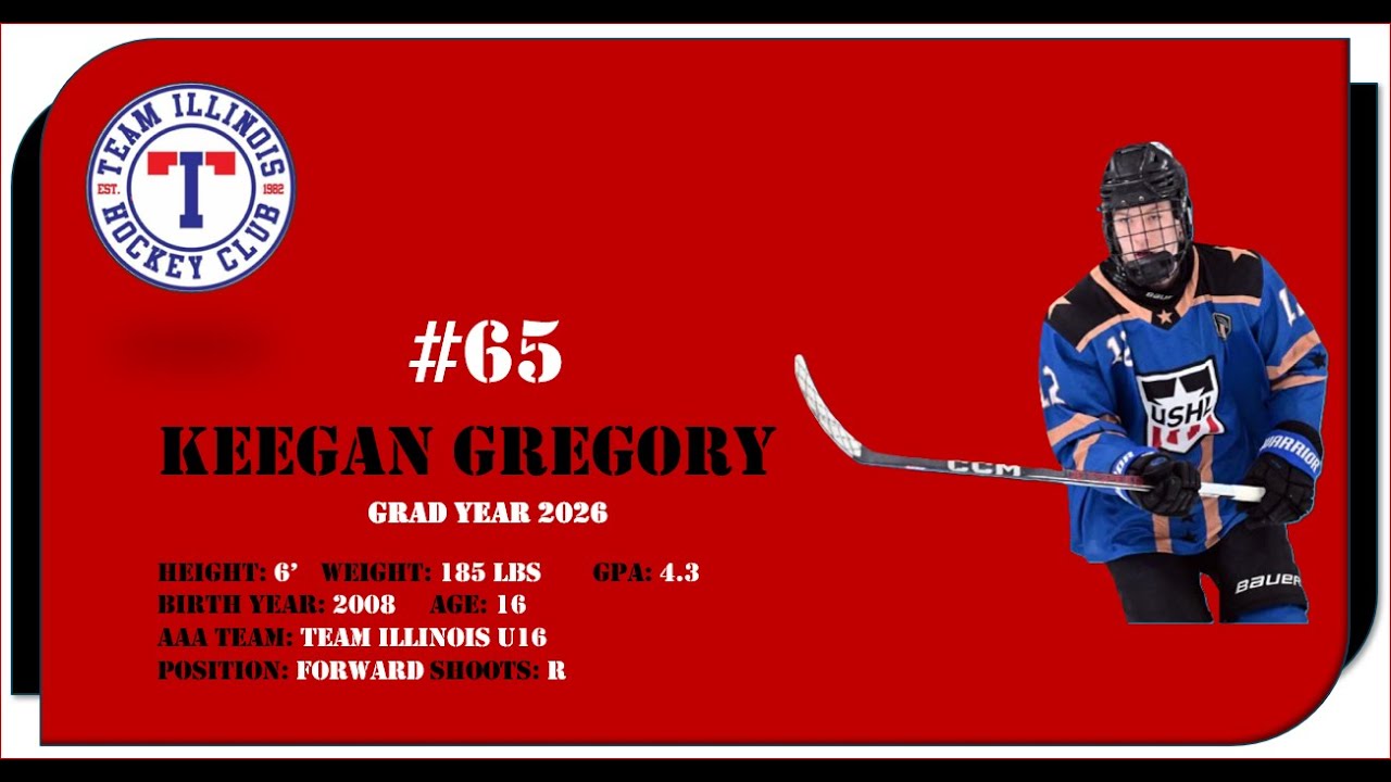 Keegan Gregory #65 – U16 AAA Highlights | 2024 USHL Fall Classic ...