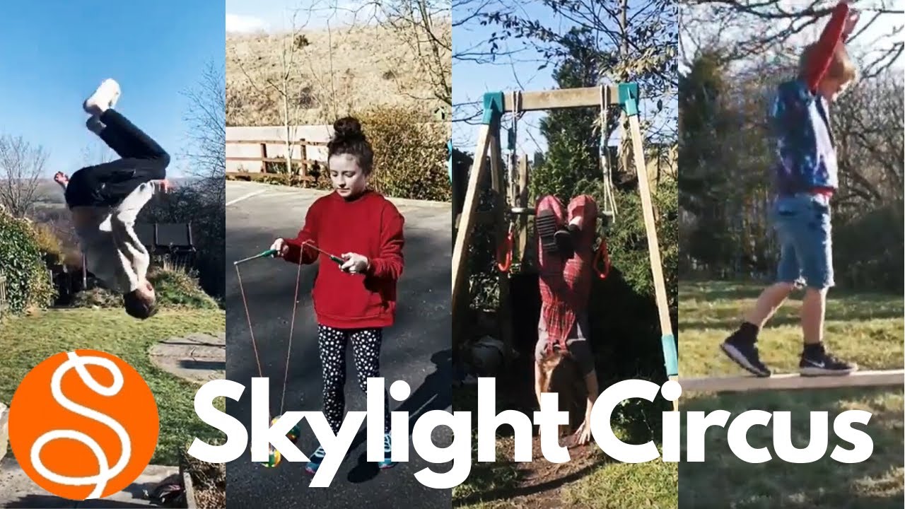 Circus At Home During COVID-19 LOCKDOWN! | Skylight Circus Arts - YouTube